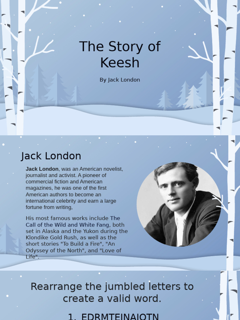 English The Story of Keesh | PDF | Jack London