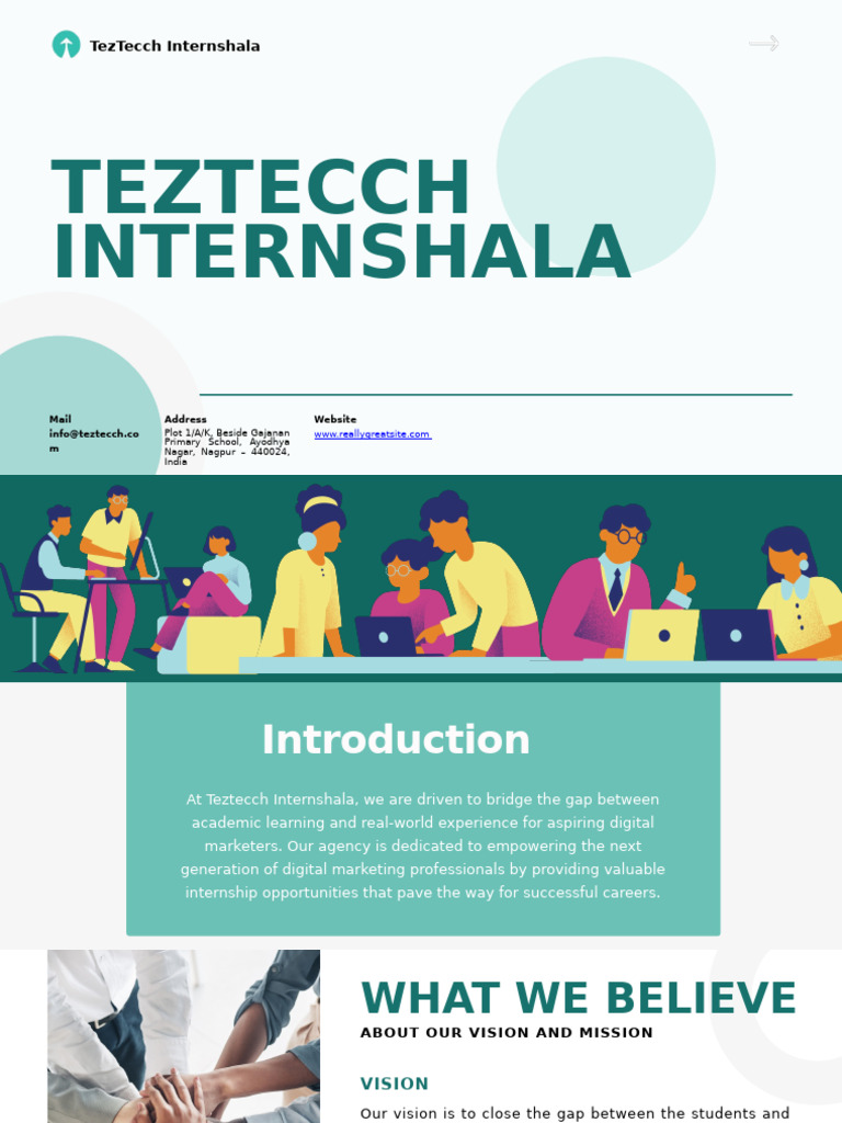 TezTecch Internshala: Digital Marketing Internships | PDF | Learning ...