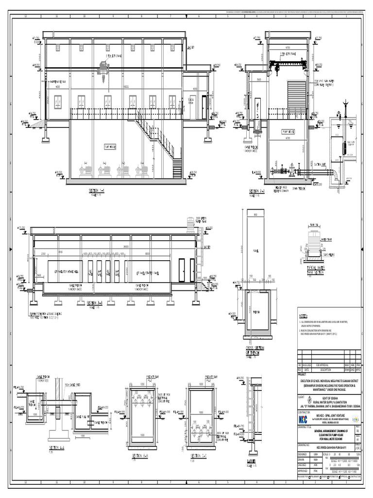 KEC-RWSS-GAN-KHA-PUM-GA-011_R0 (Khallikote - CWPH)-02 OF 02 6 | PDF