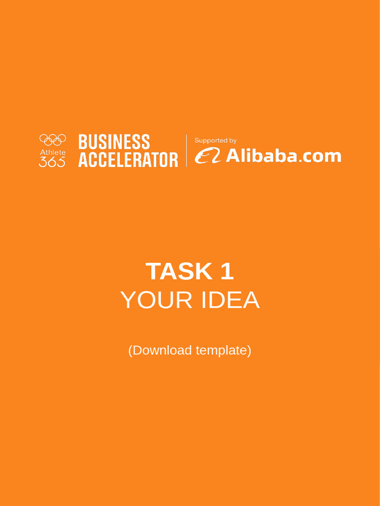 Athlete365 Phase2 Task1 Template en | PDF