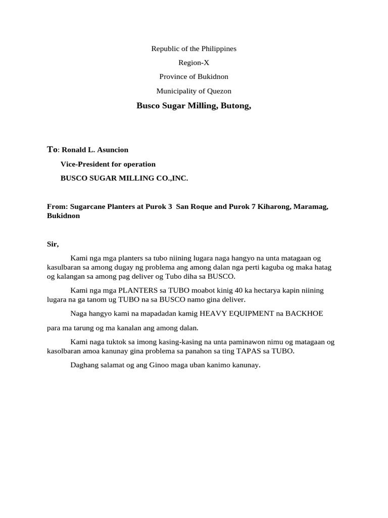 Letter of Request Road | PDF