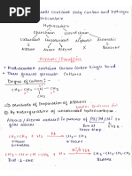 Hydrocarbons CLASS XI NOTES | PDF