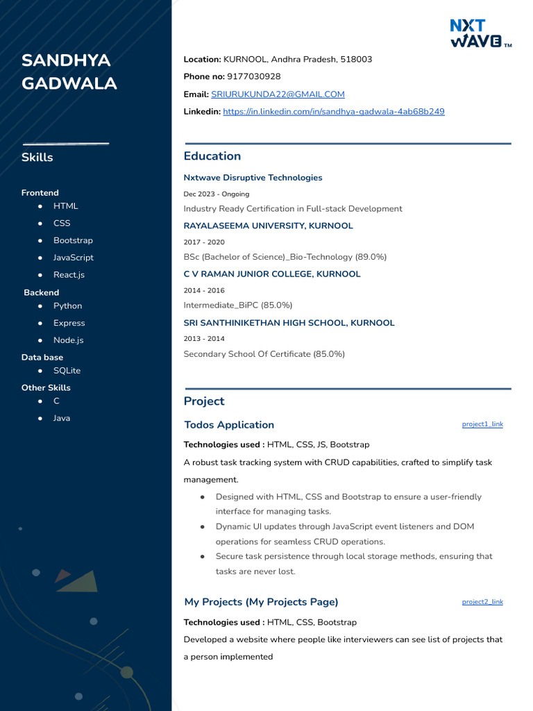 Sandhya - 2024 09 26 130210 | PDF | Bootstrap (Front End Framework) | Java Script
