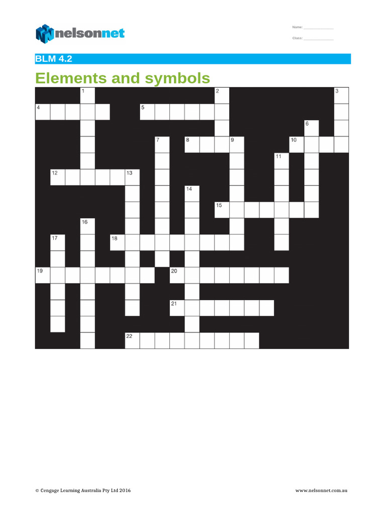 Elements and Symbols | PDF