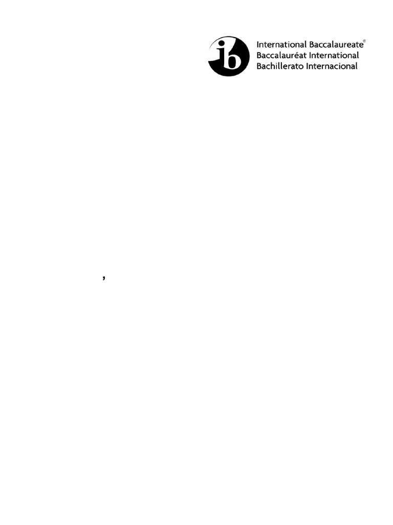 Specimen Papers Ab Initio 2020 | PDF