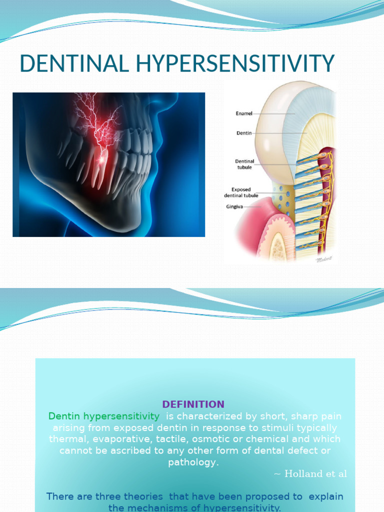 Dentinal Hypersensitivity Vasudha | PDF | Dentistry | Mouth