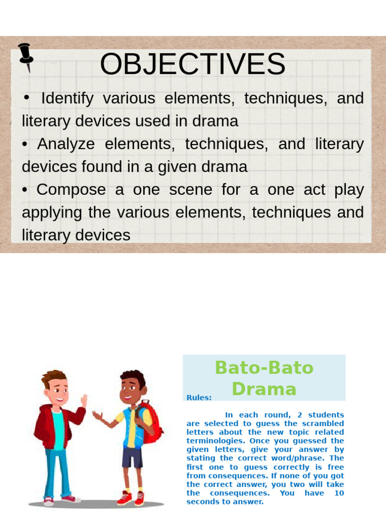 Techniques and Elements of Drama | PDF | Comedy | Monologue