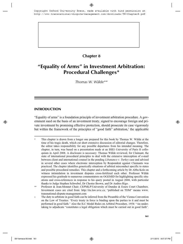 Tw Chapter8 | PDF | Arbitration | Corruption