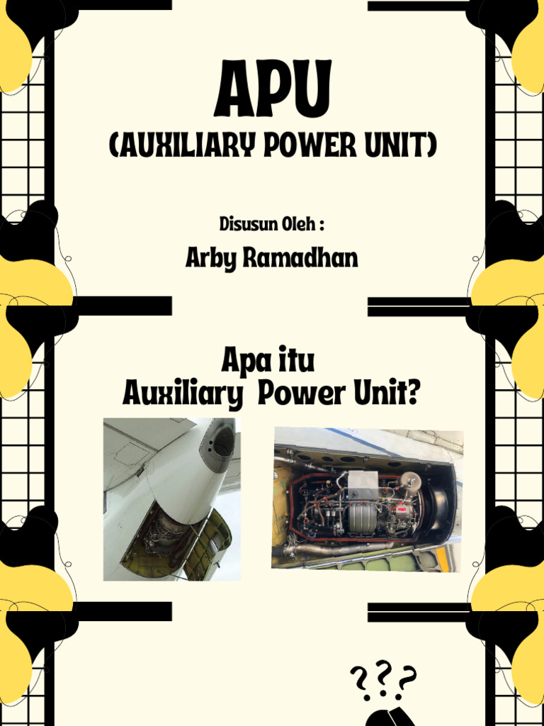 Presentasi APU Arby PDF | PDF