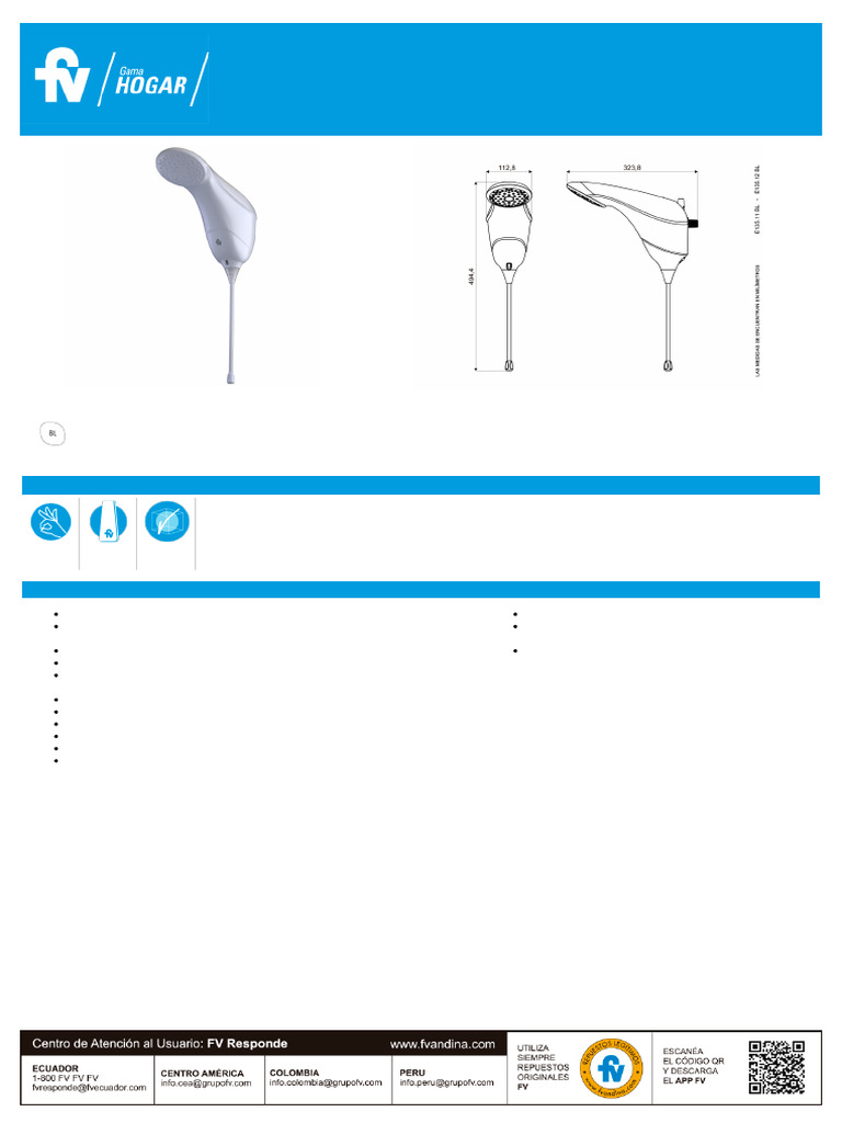 E135 12-Especificaciones | PDF