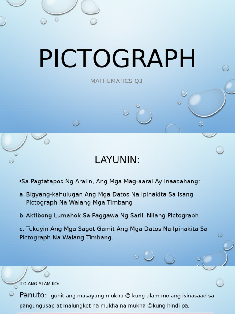 Pictograph | PDF
