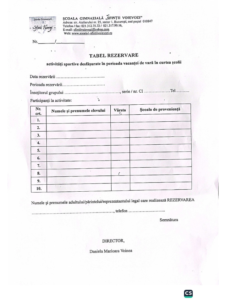 Acces Curtea Scolii | PDF