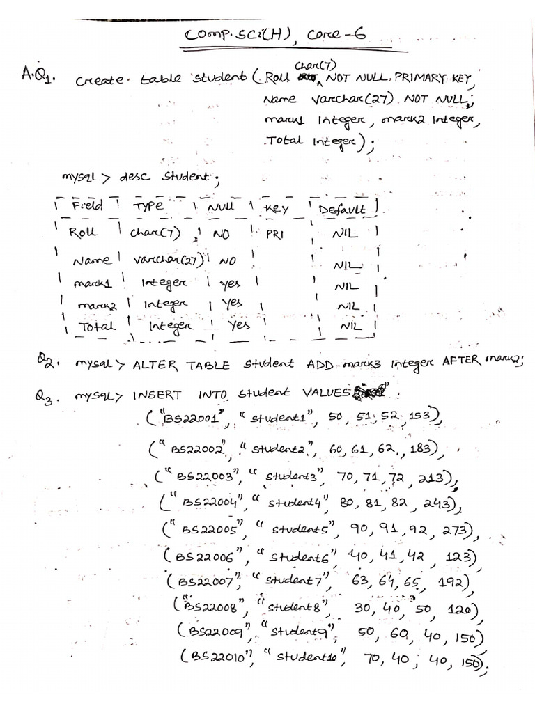Core 6 Practical | PDF