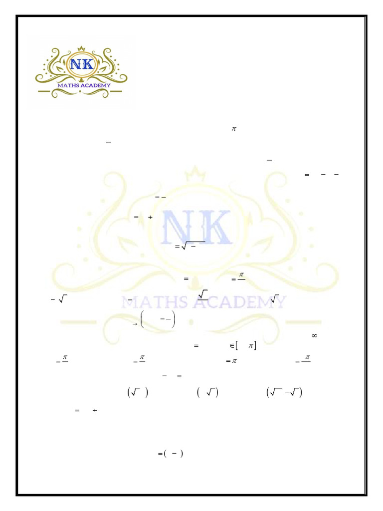 12th Maths Lesson 7 Unit Test Question Paper English Medium PDF ...