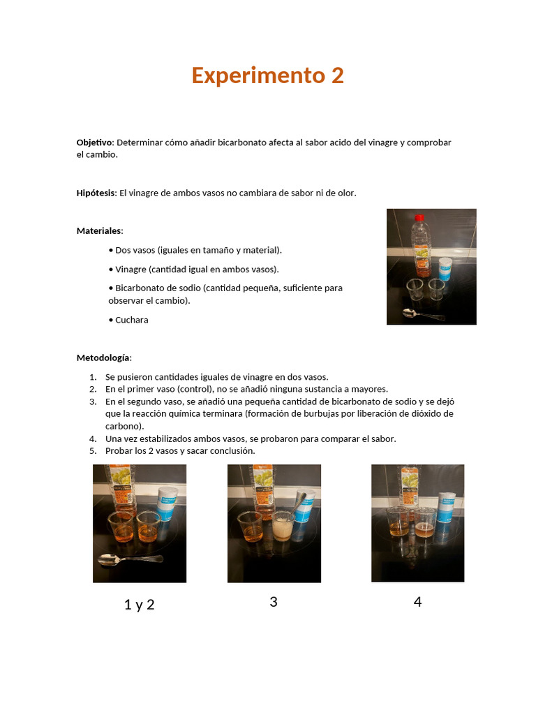 Experimento 2 (BYG) | PDF