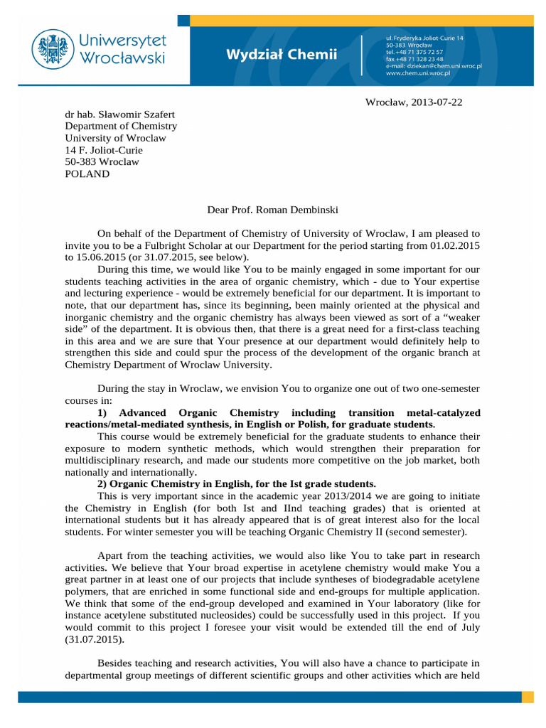 invit_ltr_for_RD_last minute changes | PDF | Organic Chemistry | Chemistry