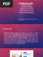 Normas APA 7: Notas y Tablas | PDF