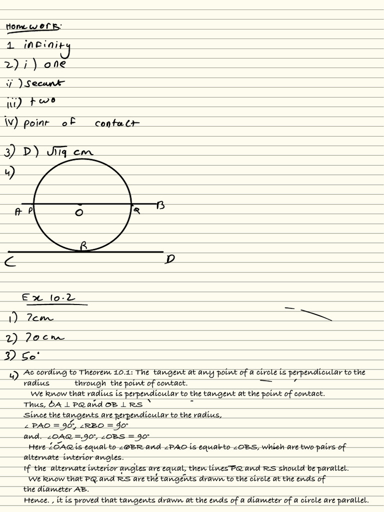 Circles Tuition | PDF | Perpendicular | Circle