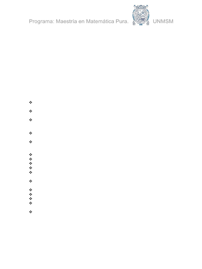 Plan de Estudio - Matemática Pura - 2023 | PDF | Módulo (Matemáticas ...