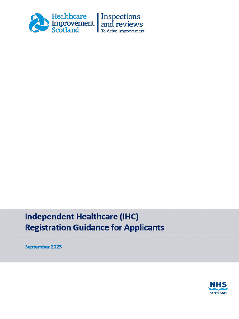 IHC Registration Guidance For Applicants | PDF | Criminal Record ...