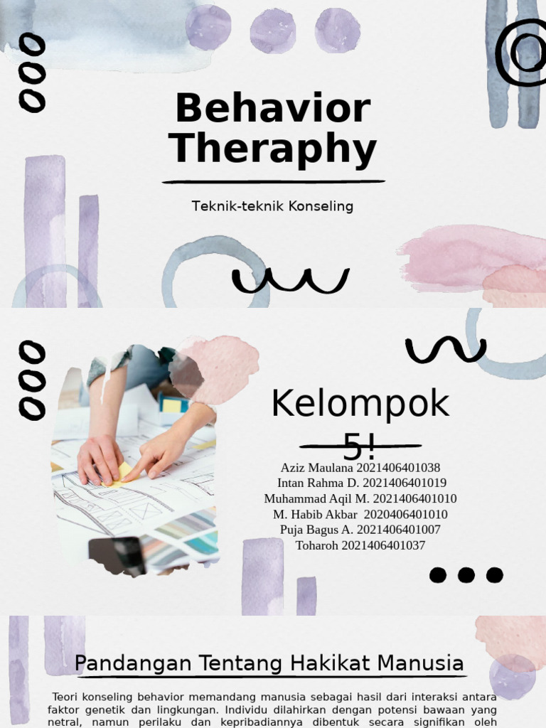 Teknik Terapi Perilaku Efektif | PDF