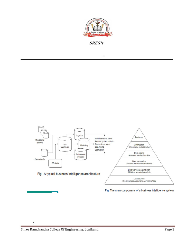 Question Bank of BI-unit-I | PDF | Business Intelligence | Data Warehouse