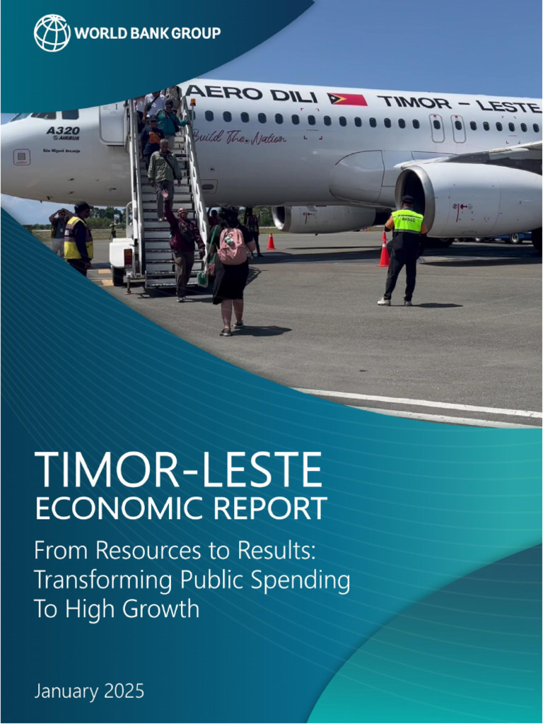 Timor-Leste Economic Report 2025 | PDF | Government Spending ...