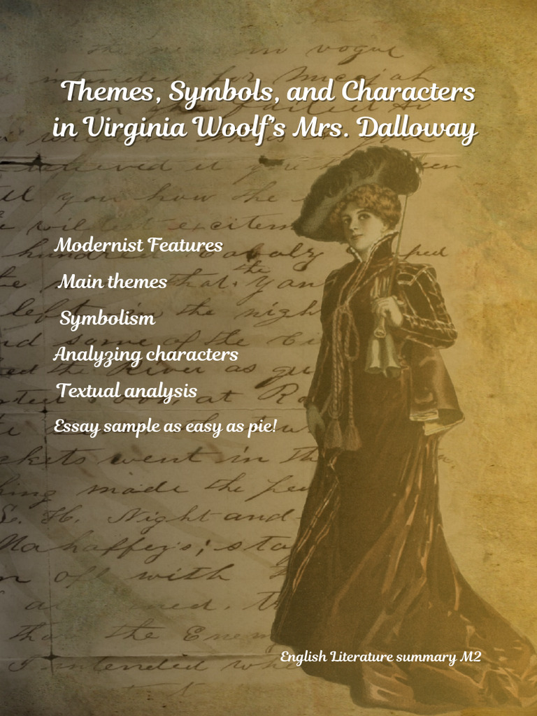 English Literature summary M2 (1) | PDF | Mrs Dalloway | Narrative