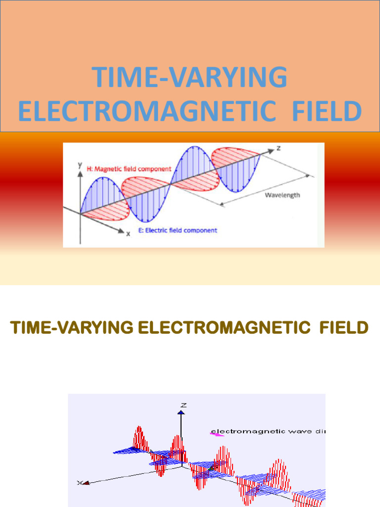 1.5. Time-Varying Electromagnetic Field - EMW | PDF
