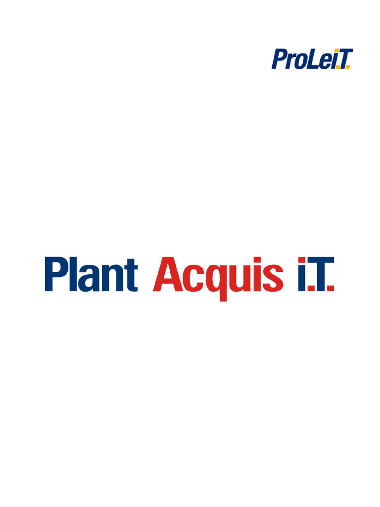 03 - TrLit - V9 - Introduction To Plant Data Acquisition | PDF | Databases | String (Computer ...