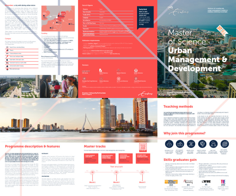 2025 2026 MSC Urban Developement Brochure | PDF | Sustainability | Governance