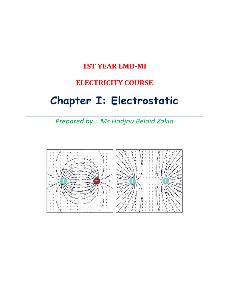 Chapter 1 - Electricity - M and MI - 24-25 in English | PDF | Electric Charge | Force