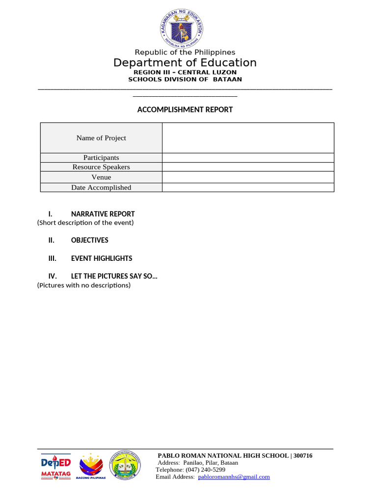 ACR - Template | PDF