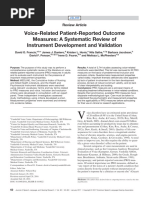 MEG Voice Handicap Index VHI 10 | PDF | Language Arts & Discipline