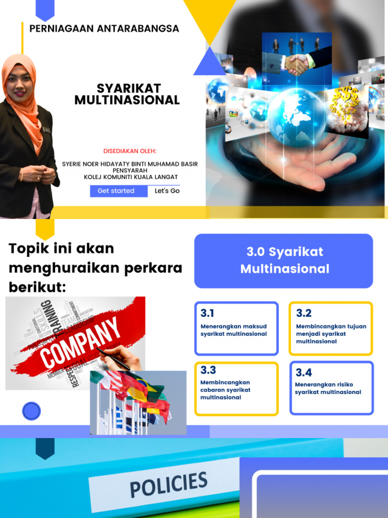 Topik 3 Syarikat Multinasional | PDF