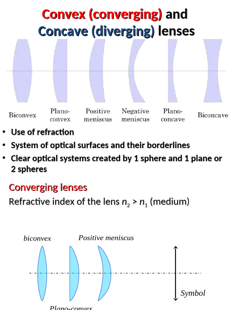lenses | PDF | Applied And Interdisciplinary Physics | Electromagnetic ...