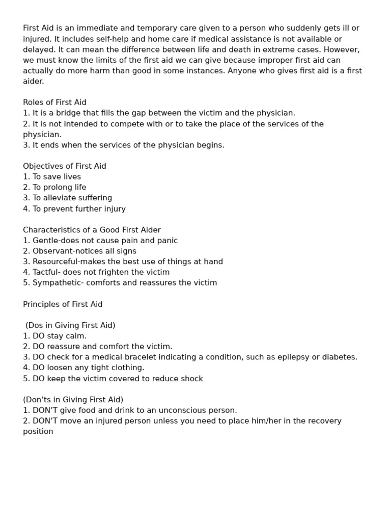 3rd Quarter Notes in Health | PDF | Pulse | Clinical Medicine