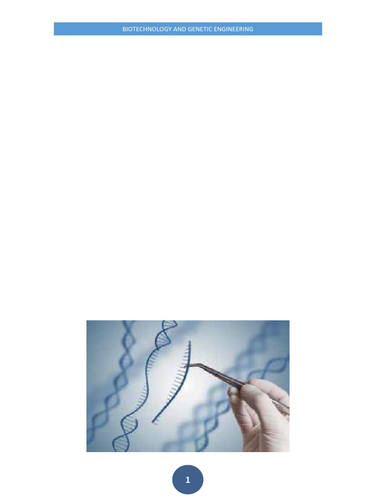 5.-Biotechnology Notes - 2425 | PDF | Crispr | Cloning