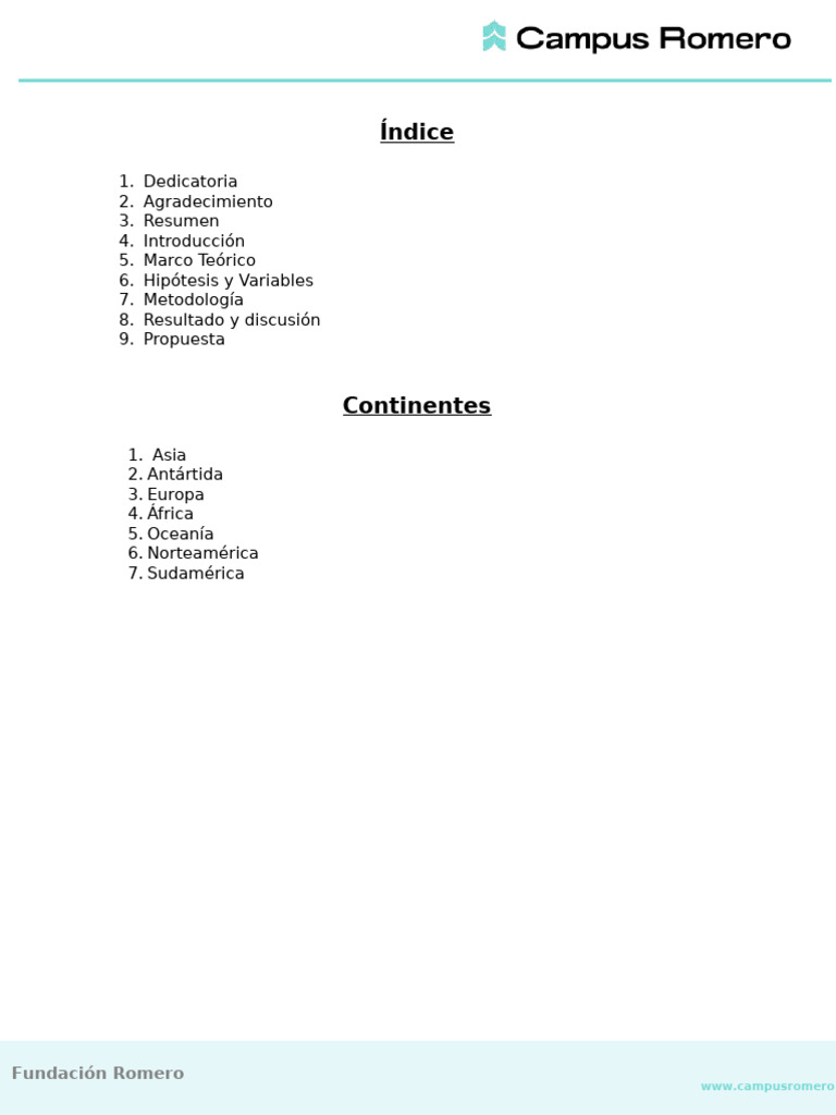 3.1 Creación y Edición de Listas Ordenadas | PDF