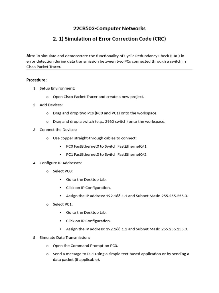 Unit-2 1st Experiment | PDF
