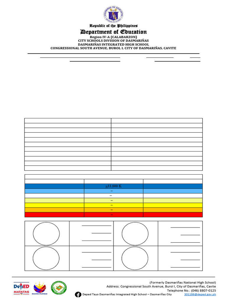 Day 2 Activity - Star Color and Temperature | PDF | Stars | Color