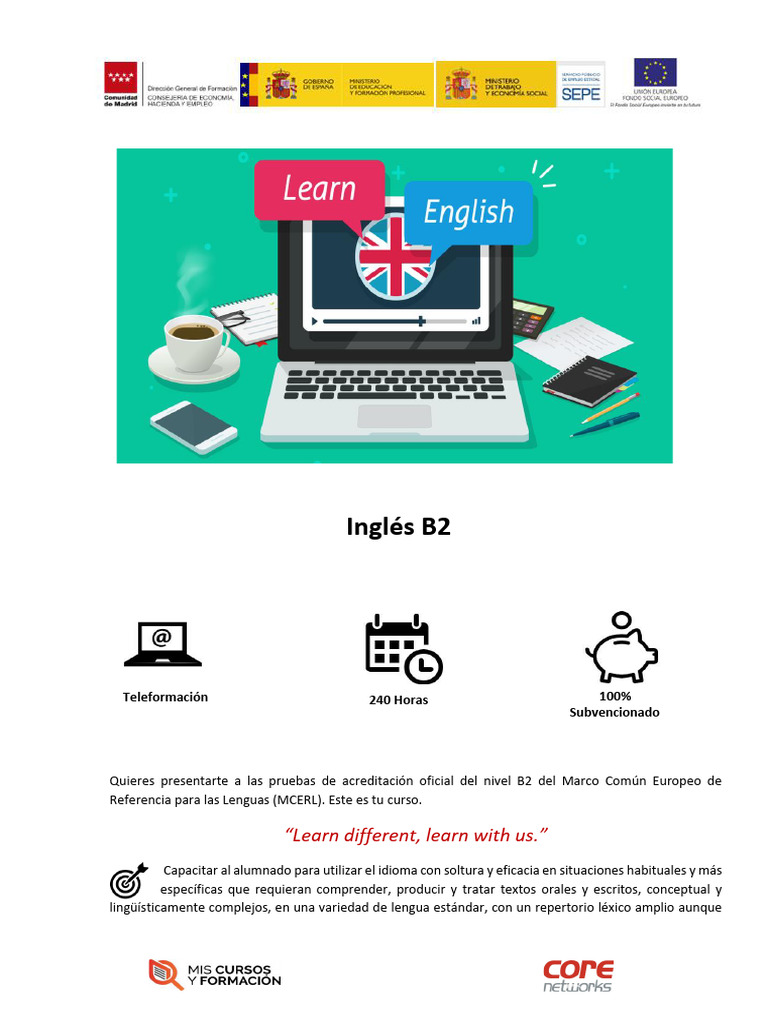 Curso Gratis SSCE04 Ingles-B2 Miscursosyformacion-2 | PDF | Palabra ...
