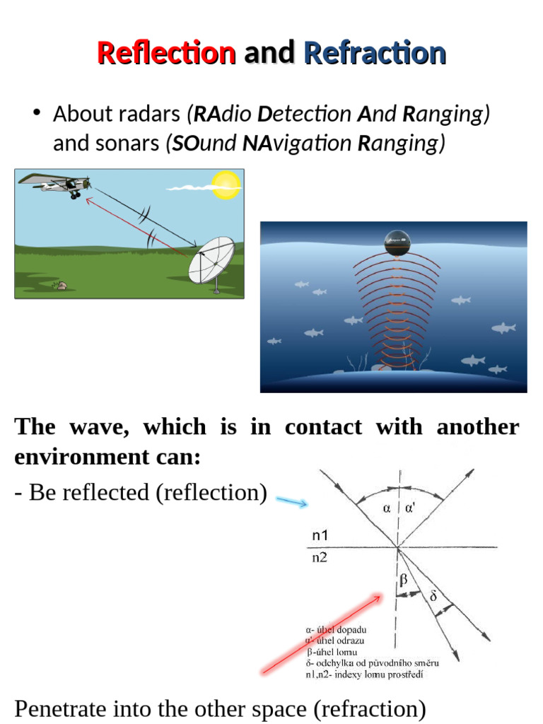4 - Reflection, Refraction | PDF | Reflection (Physics) | Diffraction