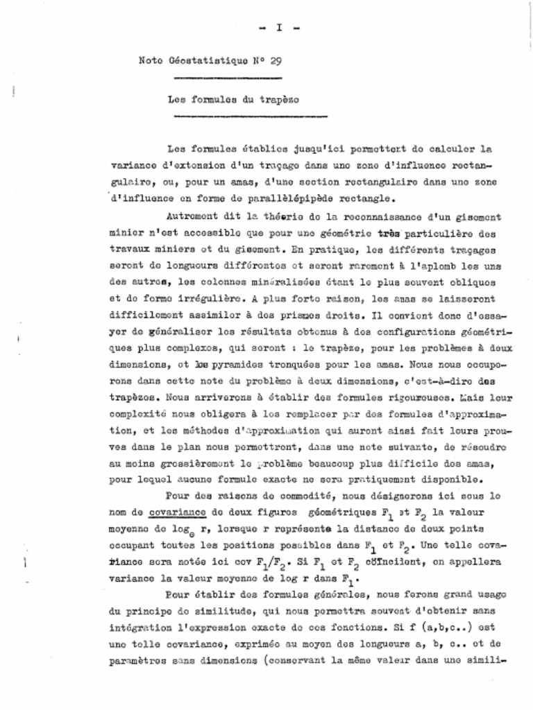 Matheron Rapport 00042 | PDF