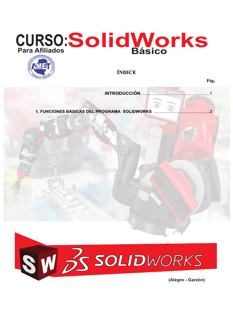 Curso Básico de SolidWorks para Afiliados | PDF