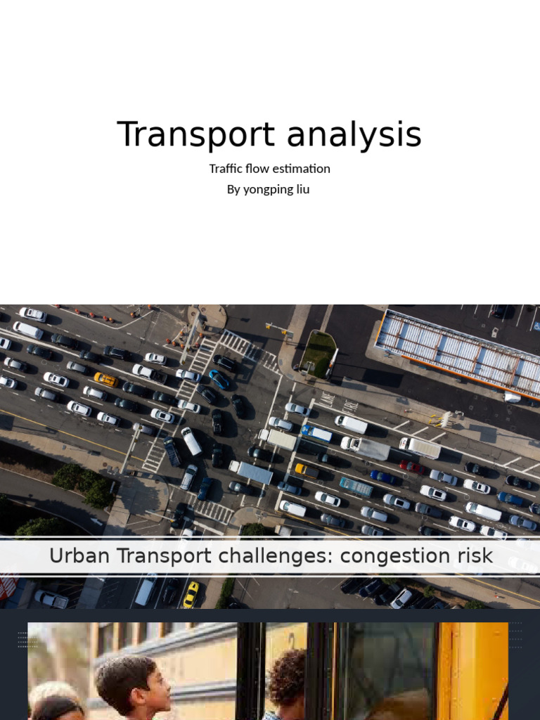Transport Flow Analysis Version 1 | PDF | Bayesian Inference | Probability