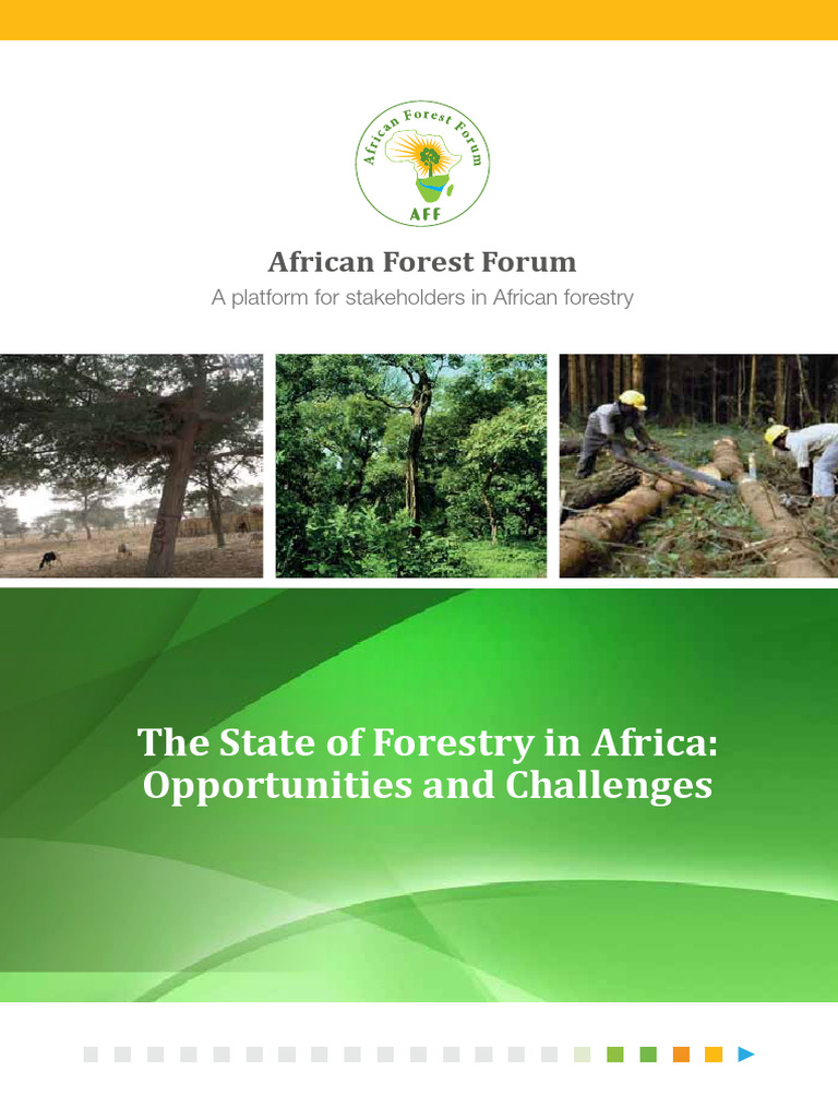 State of African Forestry 2019 | PDF | Deforestation | Agriculture