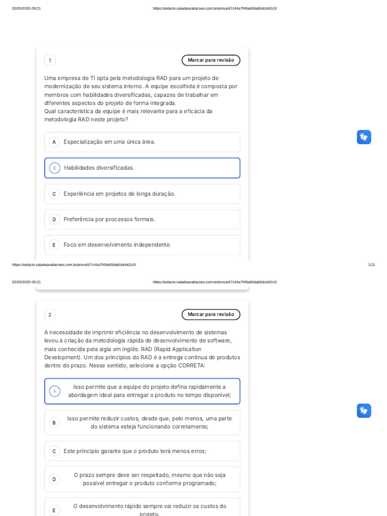 Metodologia RAD em Desenvolvimento de Software | PDF | Custo | Python ...