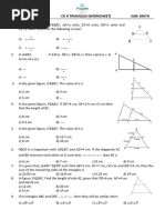 6.triangles PYQs | PDF | Triangle | Elementary Mathematics