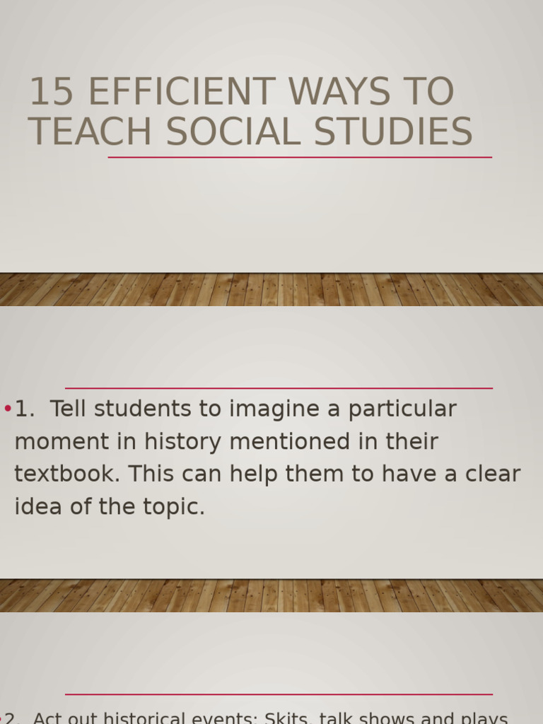 Social Studies^ | PDF